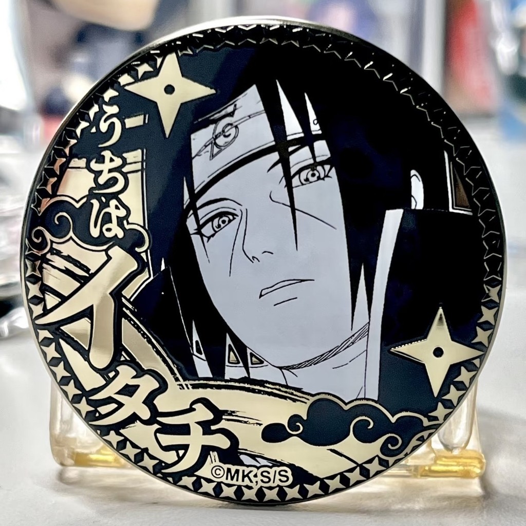 Naruto Badge Anime Pendant Merchandise Uchiha Itachi 25th Anniversary ...