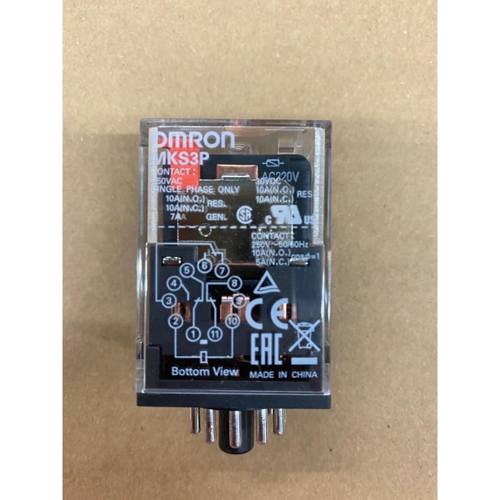 OMRON OMRON Relay MKS2P MKS3P 220V 24V 110V MK2P-MK3P-I | Shopee Malaysia