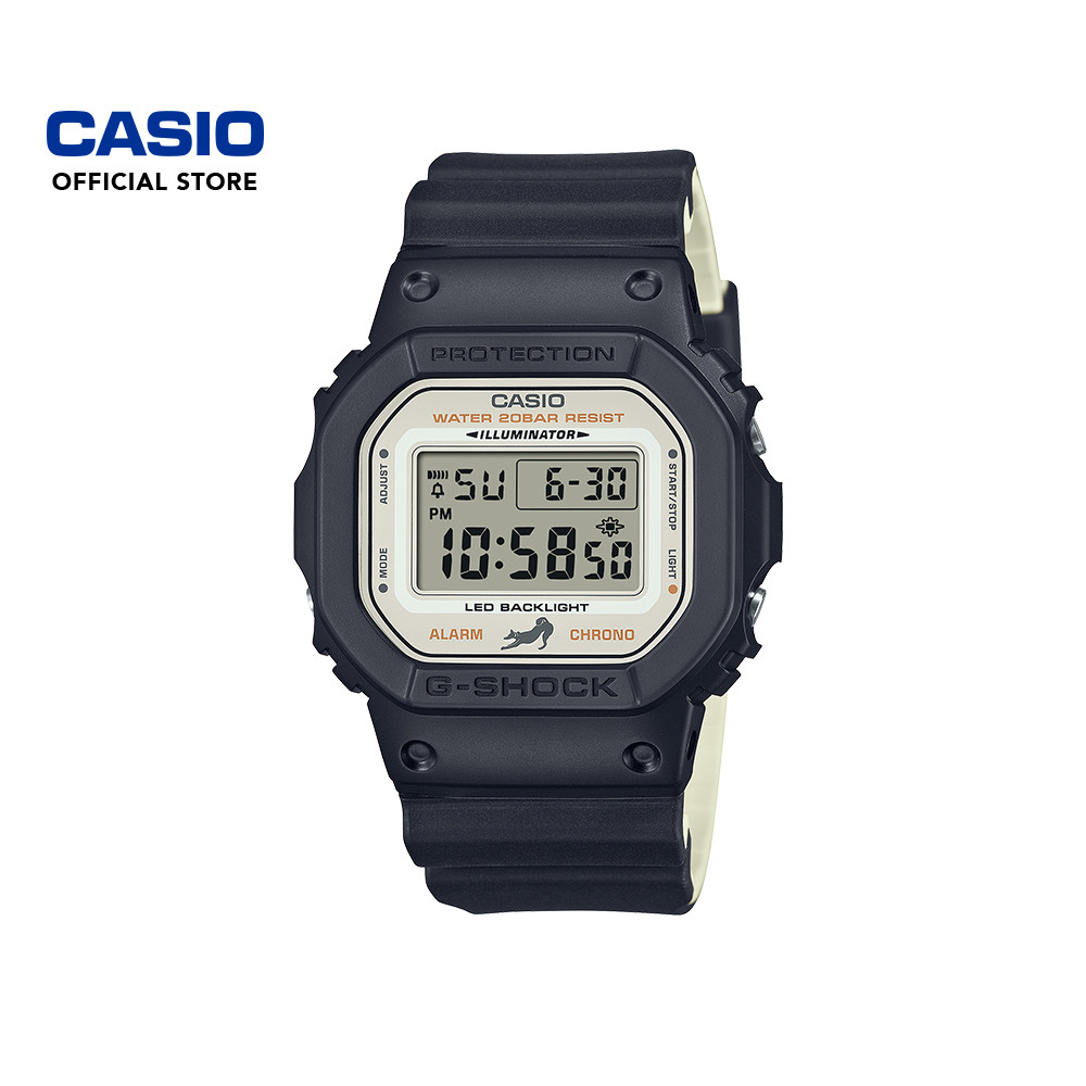 Casio G-Shock Shiba Inu Series DW-5600SHB-1 Black Bio-Based Resin Band ...