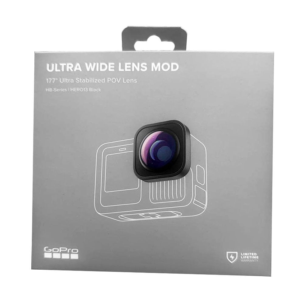 GoPro HERO13 Black Ultrawide Lens Mod (AEWAL-001) - 177-degree Field of ...