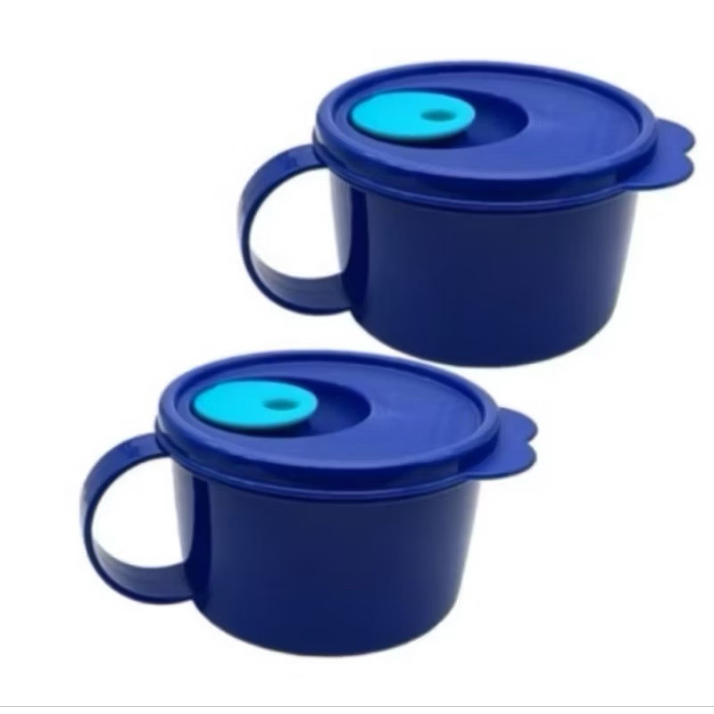 Tupperware Crystalwave Soup Mug 460ml (2pcs) | Shopee Malaysia