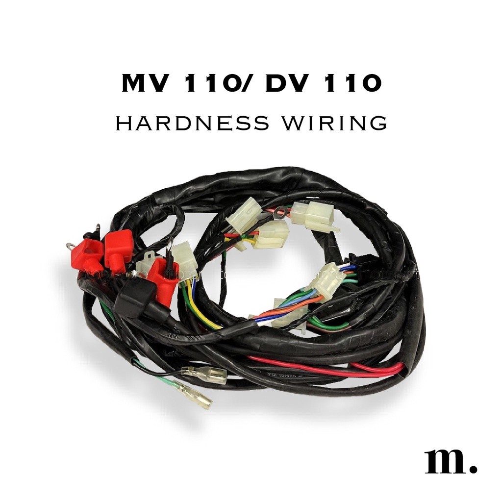 DEMAK MV110 / DV110 / MATRIX SPORT 110 - HARDNESS WIRING SET | Shopee Malaysia