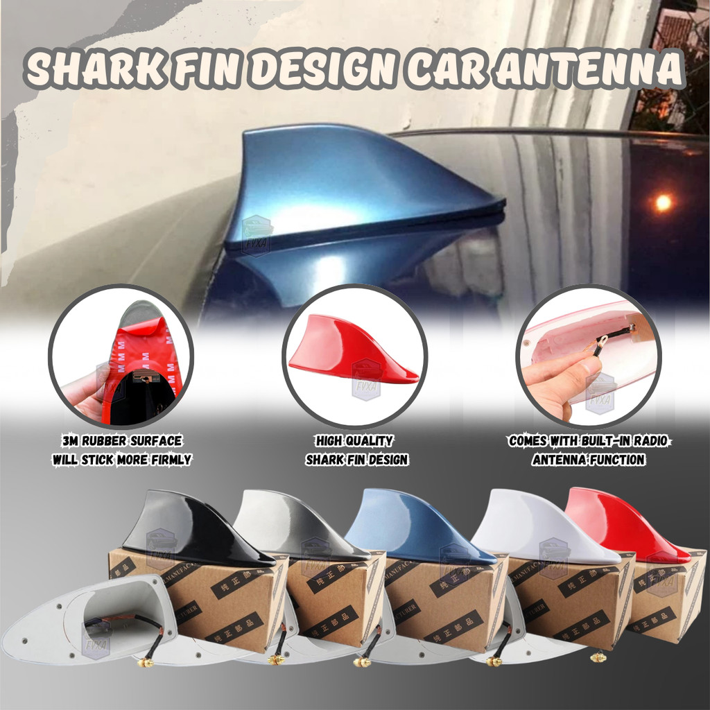 Car Shark Antenna Car Radio Shark Fin Radio FM Signal Design For All ...