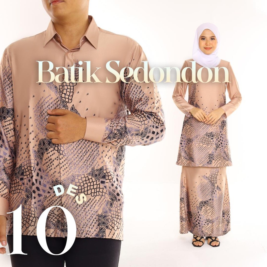 JAKEL Batik Sedondon Kemeja Batik Maisa & Kurung Batik Faira Design 10 ...