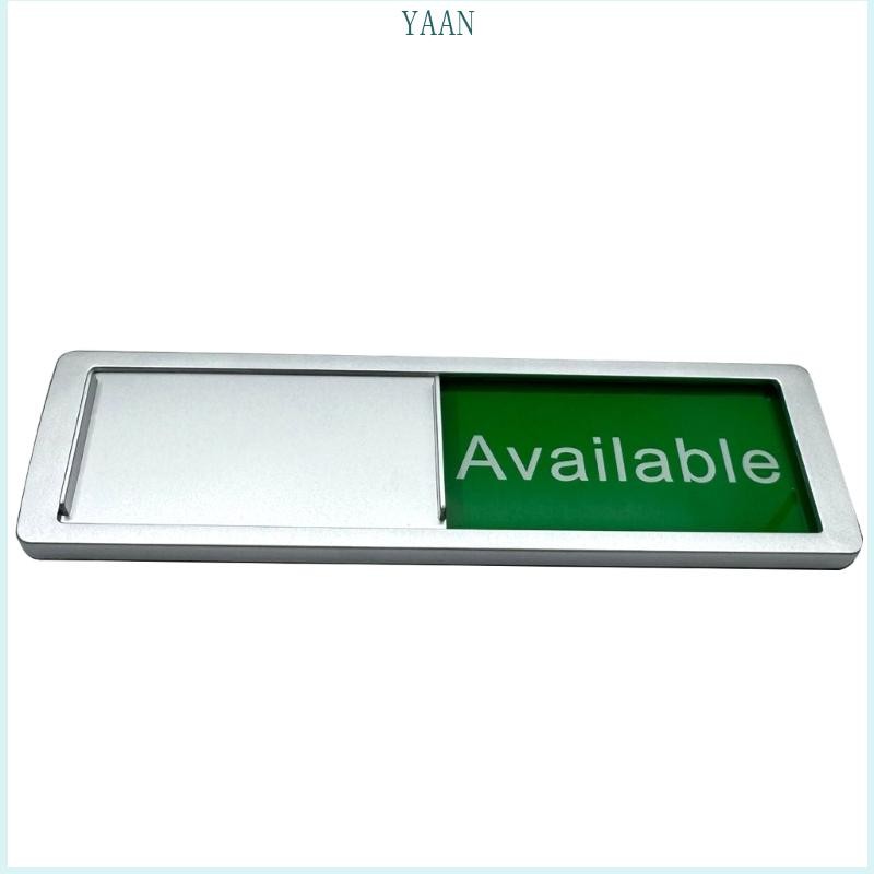 YAAN Magnetic Office Board In Use or Available Sign Vacant Occupied ...