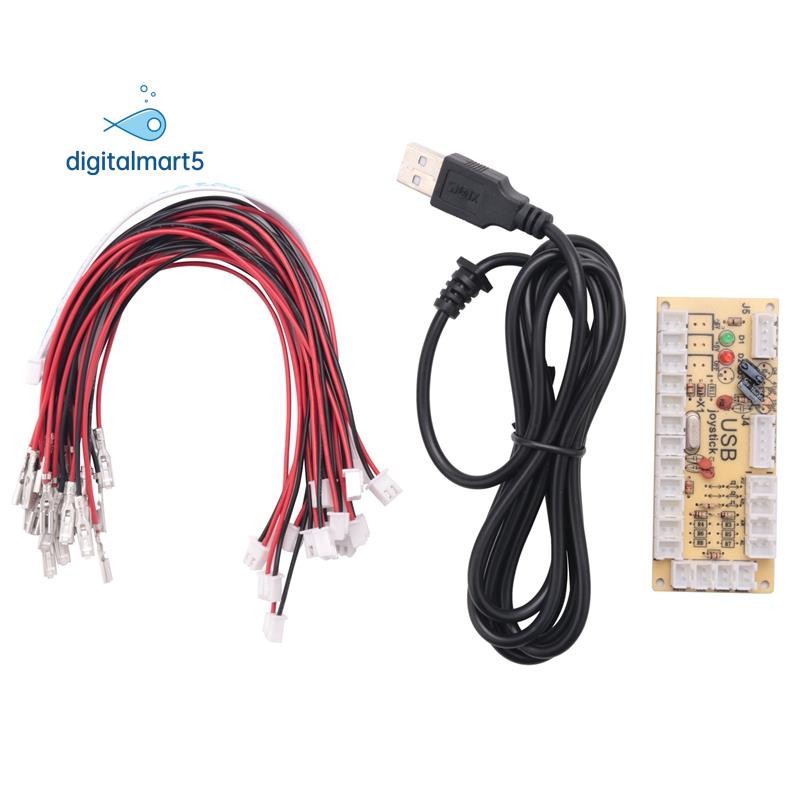 Zero Delay Arcade Game Usb Encoder Pc To Joystick For Mame & Retropie Projects Parts | Shopee ...