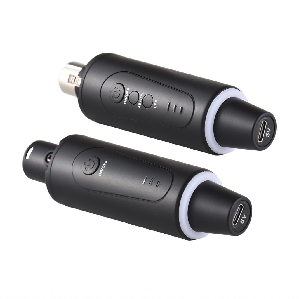 Microphone Wireless Xlr Transmitter and Receiver 48V UHF Mic System for ...