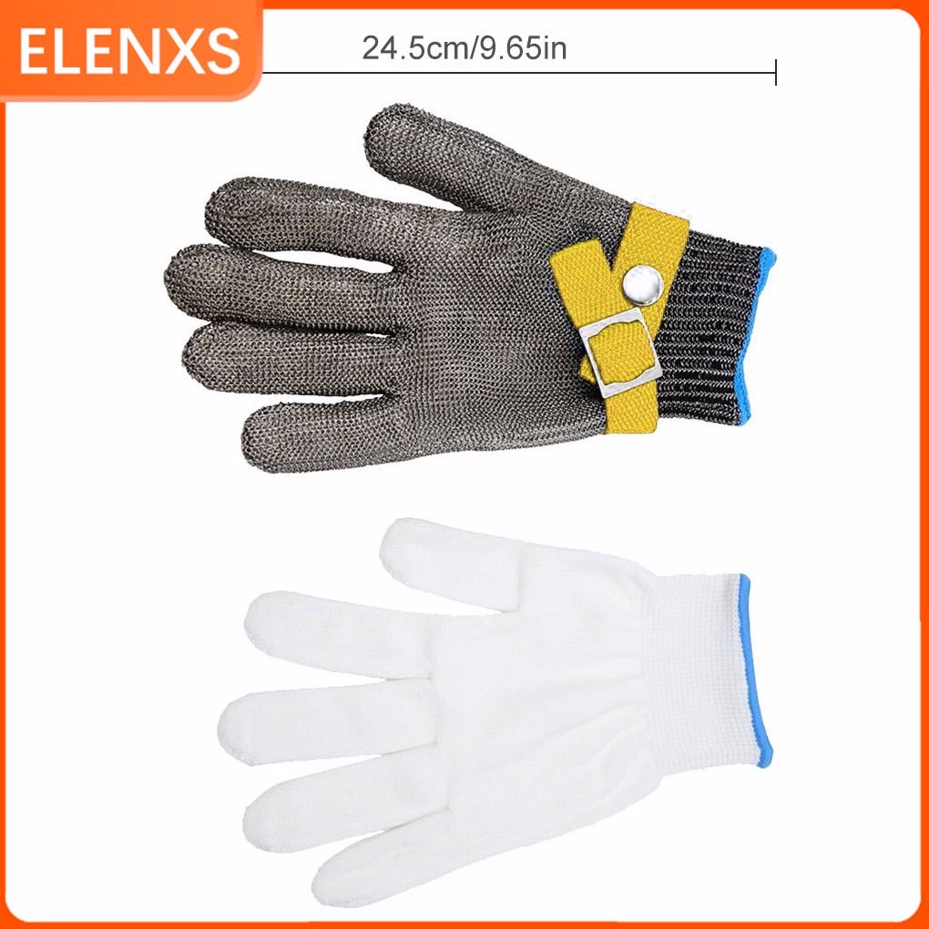 1/2/3 5Level Anti-cutting Glove Safety Glove Stainless Protector Hand ...