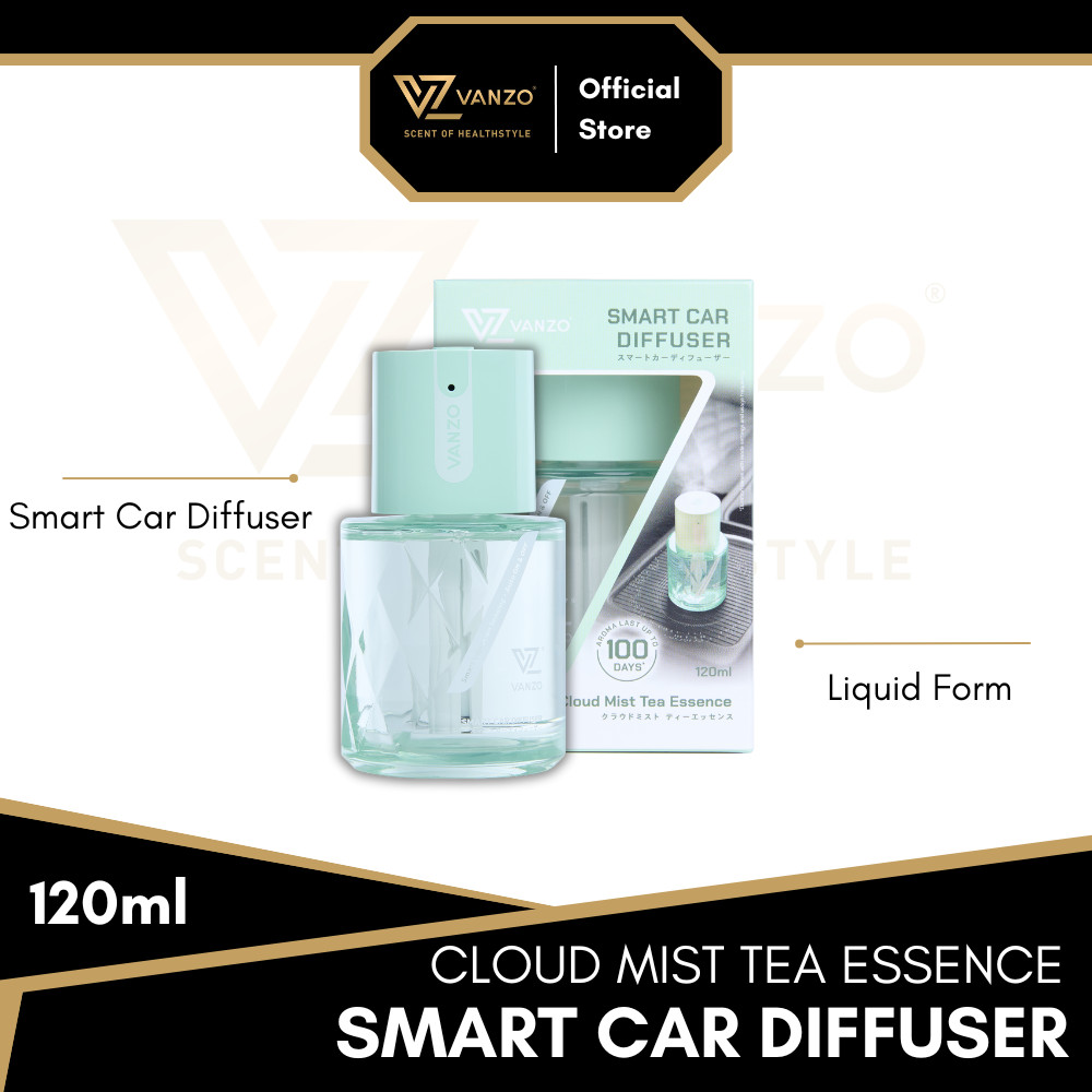 VANZO Smart Car Diffuser - Cloud Mist Tea Essence (120ml) | Shopee Malaysia
