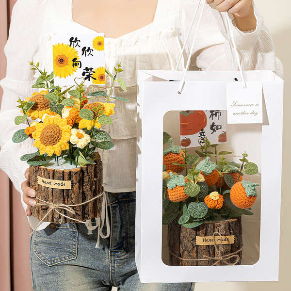 crochet bouquet crochet flower bunga crochet bouquet Produk tenunan ...