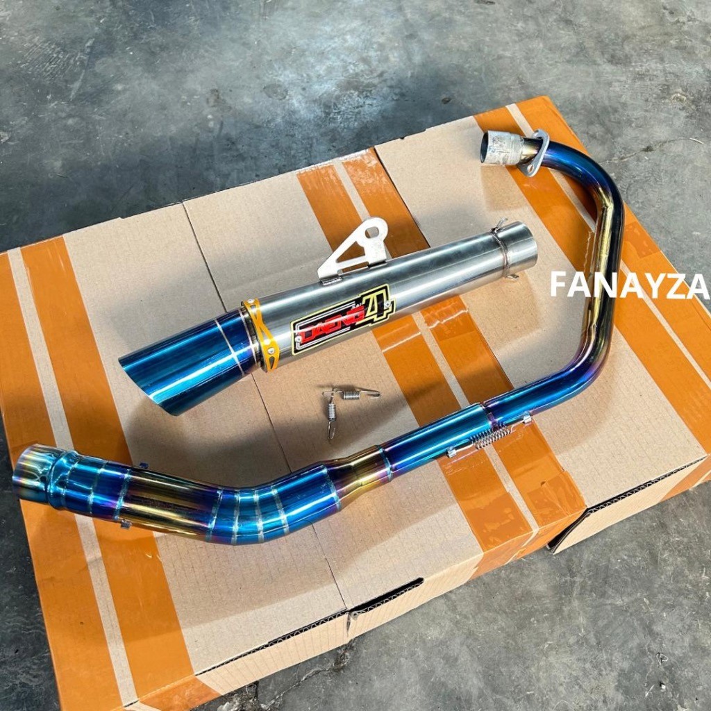 Big elbow pipe Daeng sai4 exhaust for tmx 125 155 rusi tc Pinoy raider ...