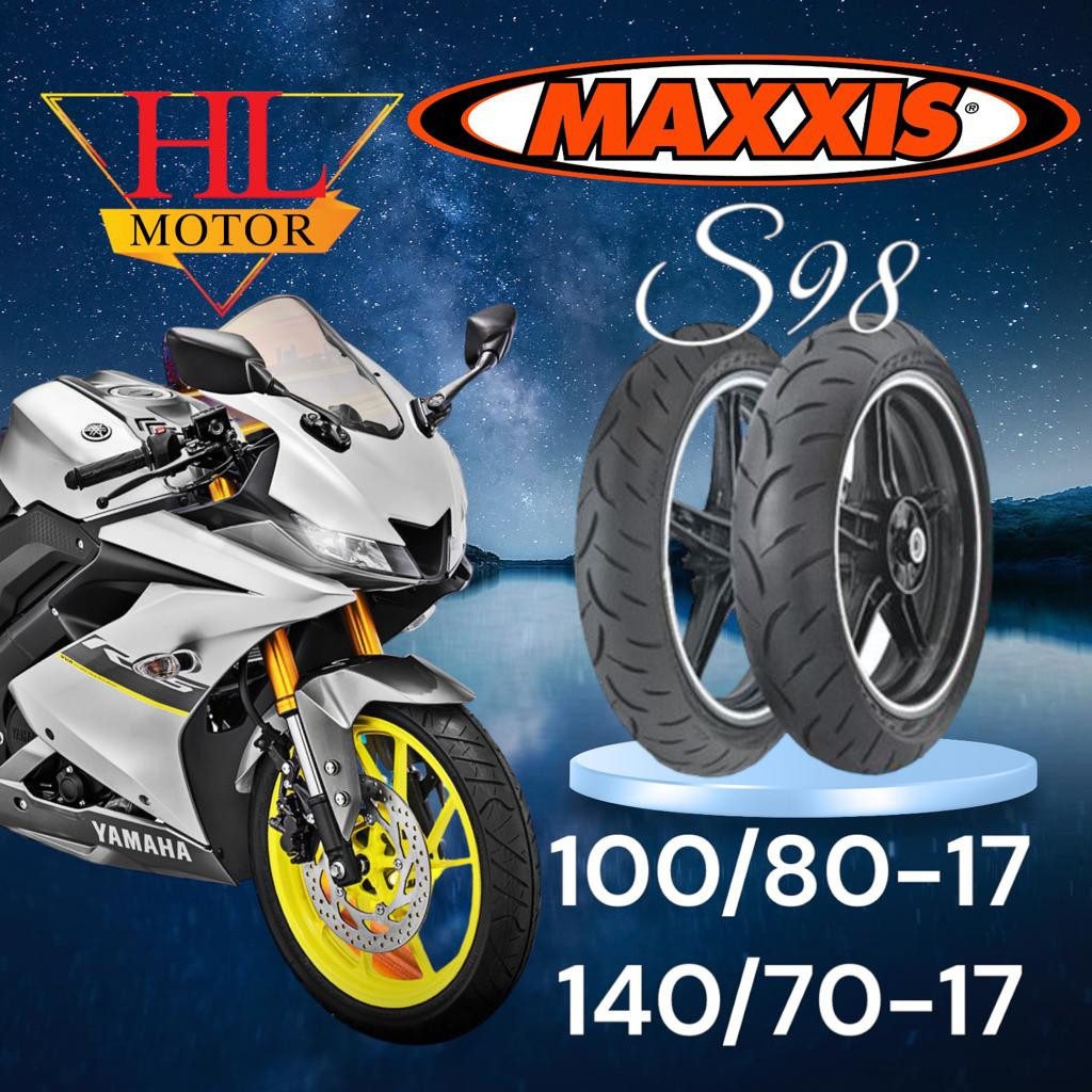 Tayar Maxxis R15 Yamaha R15 Standard 110/70-17 & 140/70-17 Maxxis ...