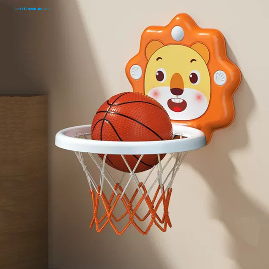 Indoor Toddler Basketball Set Easy-to-store Children Basketball Hoop ...