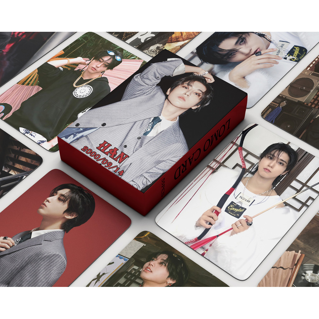 55 Stray Kids Small Cards (HOP) HAN Jicheng HAN Cards | Shopee Malaysia