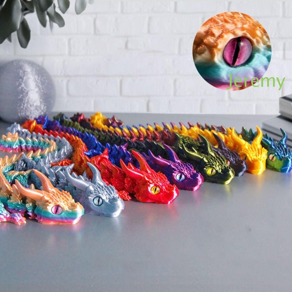 JEREMY1 Simulated Dragon Ornament, 3D Printed Creative Dragon Toy, New ...