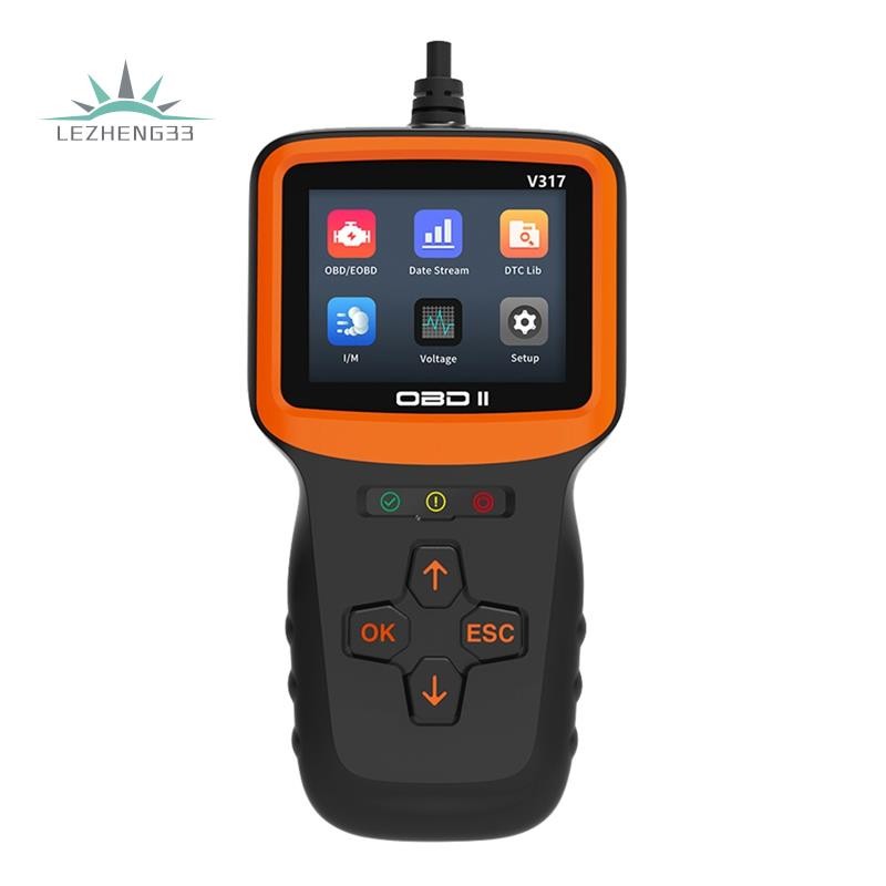 OBD2 Scanner Car Code Reader Automotive Fault Diagnostic Scan Tool with ...