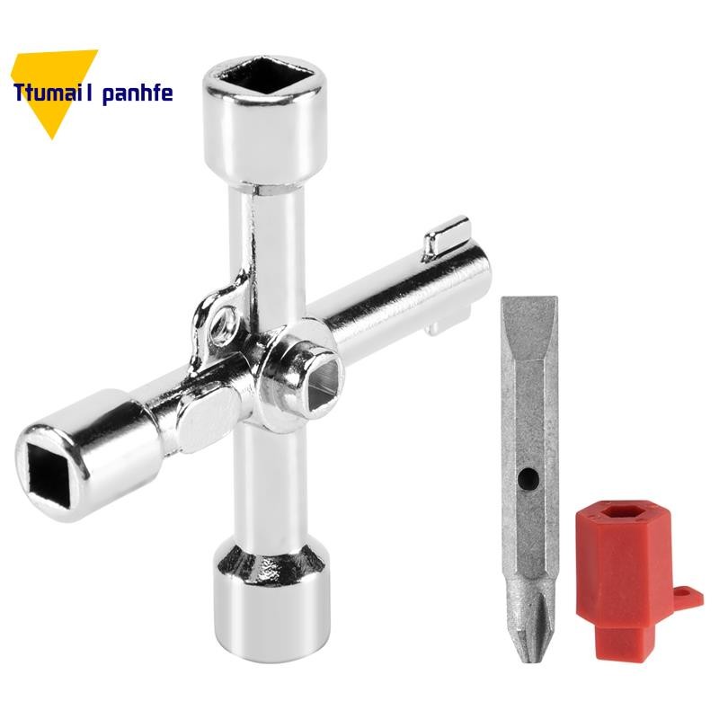 4 In1 Meter Box Key Gas Key Meter Key Multi-Functional Utilities Key ...