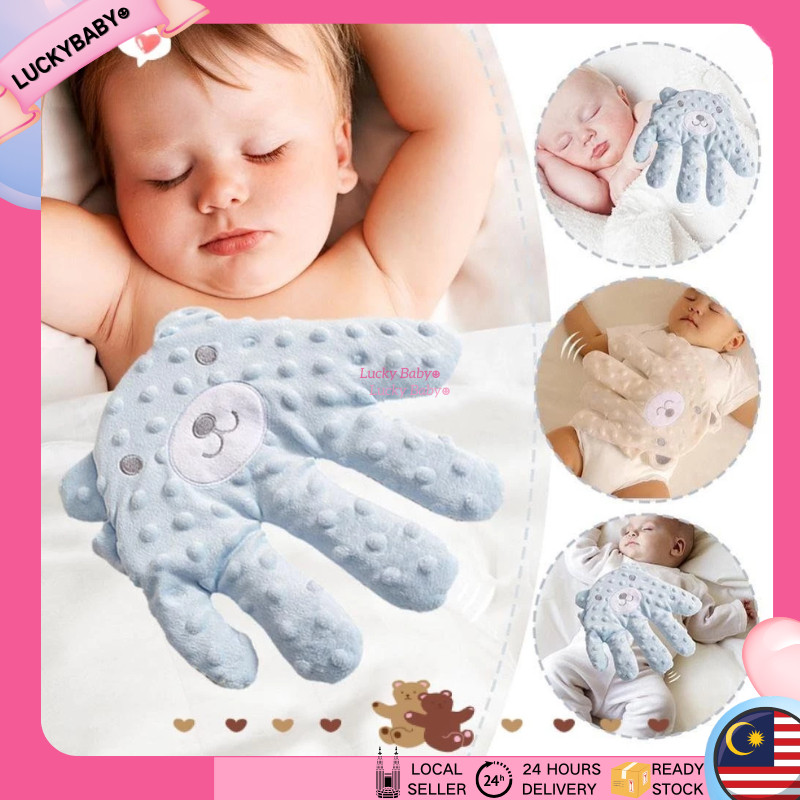 Baby Soothing Palm with Remote Control Cartoon Baby Startle Prevention ...