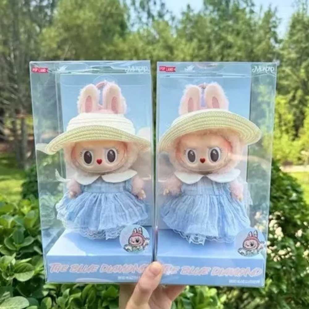 Labubu MOKOKO V3 THE BLUE DIAMOND Vinyl Face Blind Box Plush Toy ...