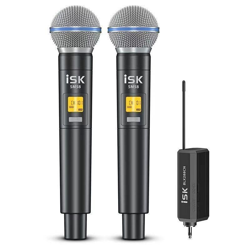ISK SM58 wireless microphone mobile live broadcast dedicated wireless ...