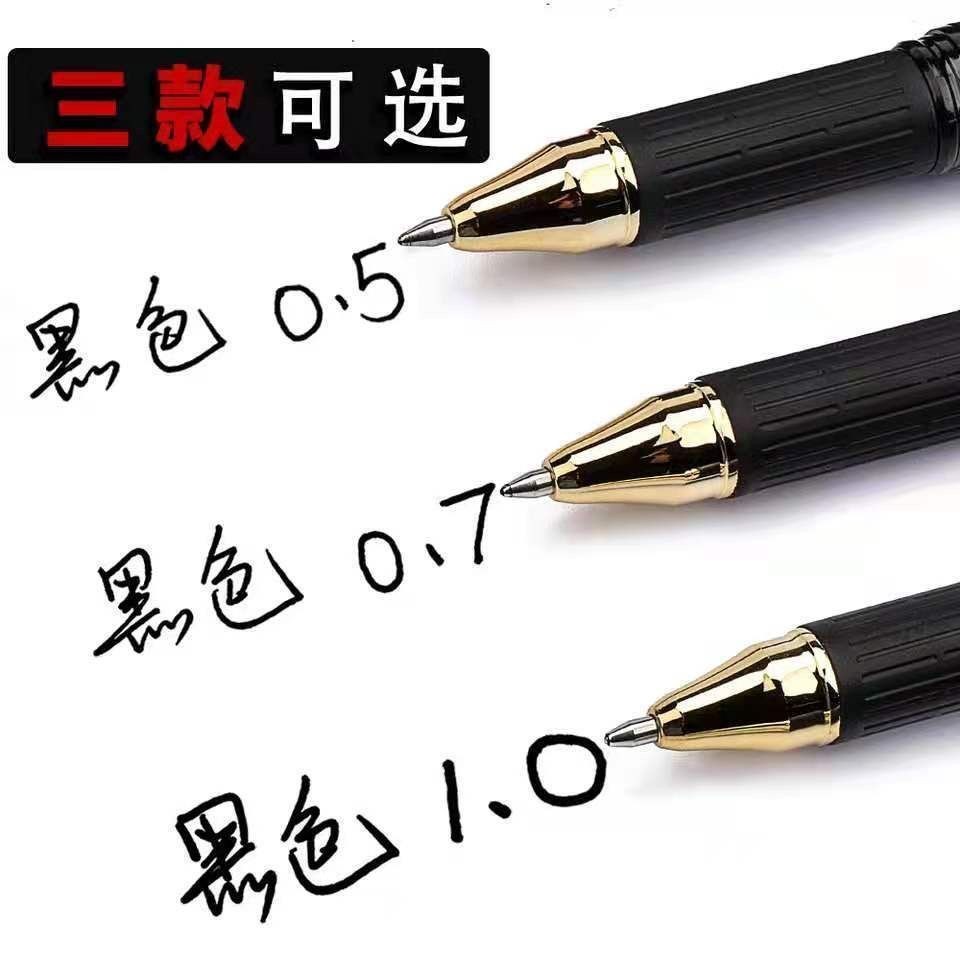 Business Signature Pen Large Capacity Black 10mm Big Mac Gel Pen Bold ...