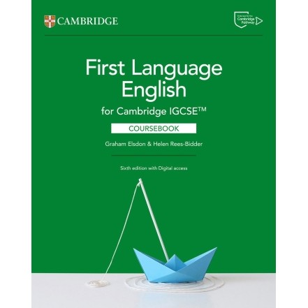 CAMBRIDGE IGCSE FIRST LANGUAGE ENGLISH COURSEBOOK WITH DIGITAL ACCESS ...