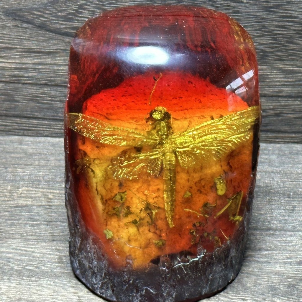Natural amber Warring States natural artificial amber rough stone ...