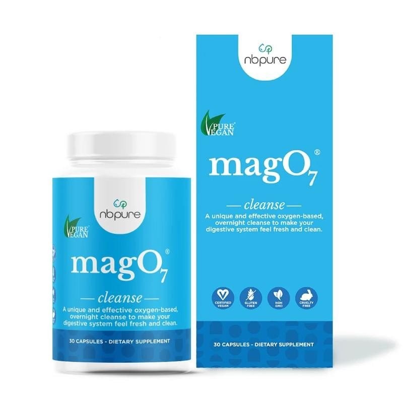 NB Pure MagO7 - Original Oxygenated Magnesium Colon Cleanse & Digestive ...