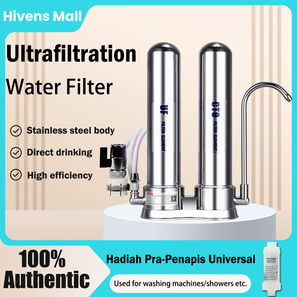 Direct Drinking Water Filter System Counter Top Ultrafiltration ...
