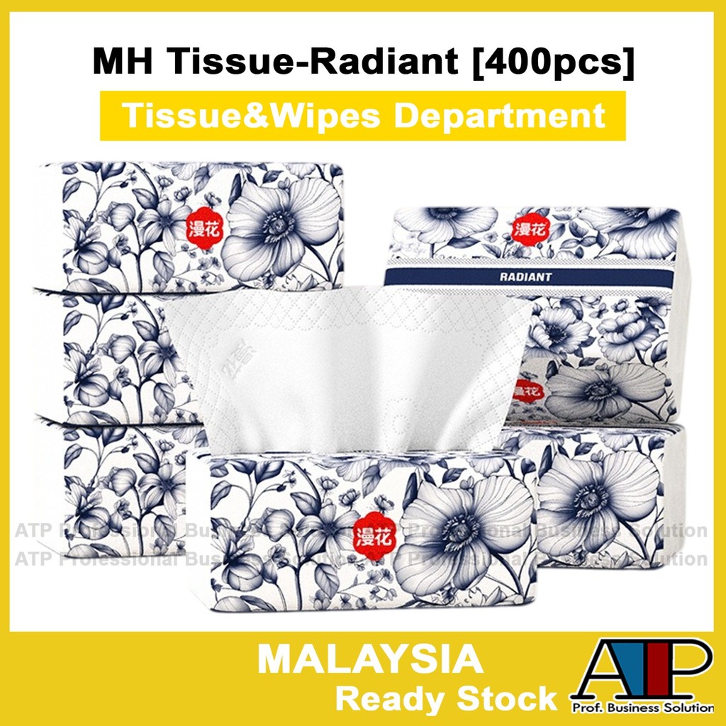Tisu Kertas 🧻 [400pcs] MH Tissue Paper Large Bag Household Affordable ...