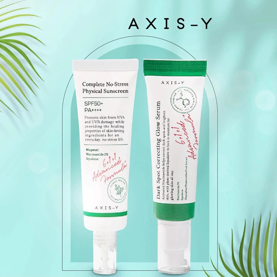 AXIS-Y Complete No-Stress Physical Sunscreen SPF50+ PA 50ml/ Axis-Y ...