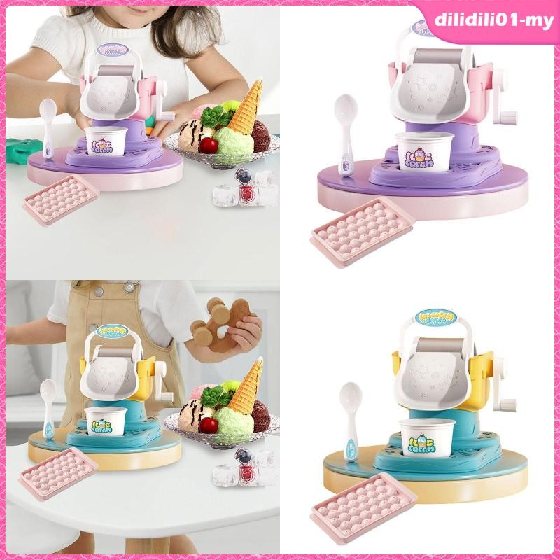 [DilidilidaMY] Ice Cream Maker for Ice Cream Making Toy Portable ...