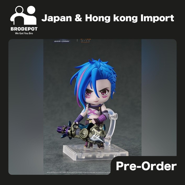 [Pre-order:2025-09 Good Smile Arts Shanghai Nendoroid Arcane Jinx ...