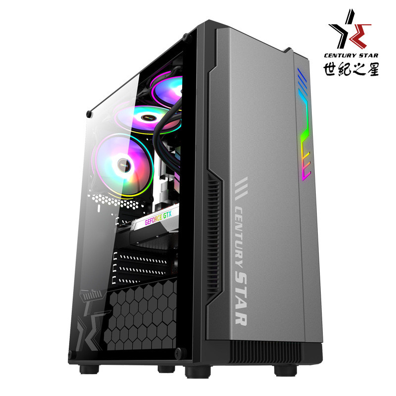 Century Star Starship Computer Main Case USB3.0 Side Transparent Glass ...