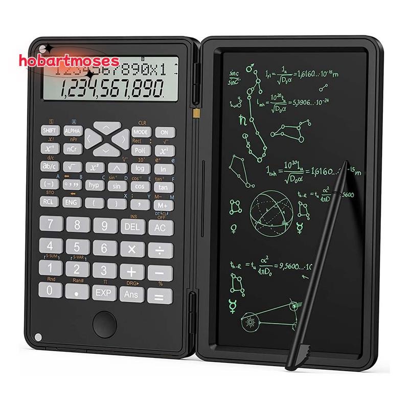 Calculator, Scientific Calculators 12-Digit Calculator Writing Tablet ...