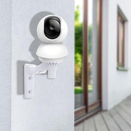 ((2-Piece Wall Mount Bracket) Compatible with TP-Link Tapo C210/C200 ...