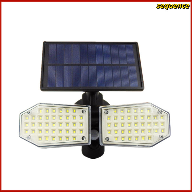 Se 500lm Solar Split Wall Lamp Human Body Induction Lighting Street ...