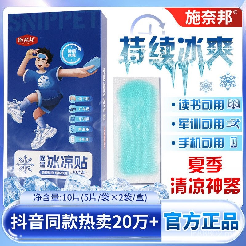 Schnaipang Cooling Cooling Stickers Ice Stickers Summer Heatstroke ...