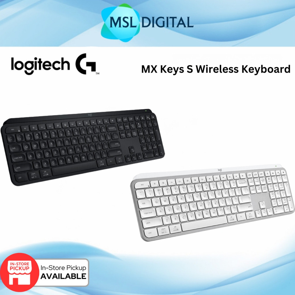 Logitech MX Keys S Wireless Keyboard | Shopee Malaysia