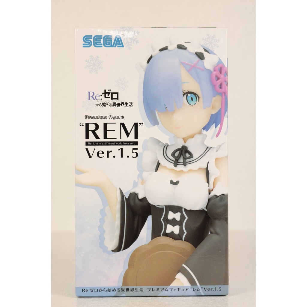 Re:ZERO premium Figure Rem Ver1.5 Anime Japan SEGA 1039773 | Shopee ...