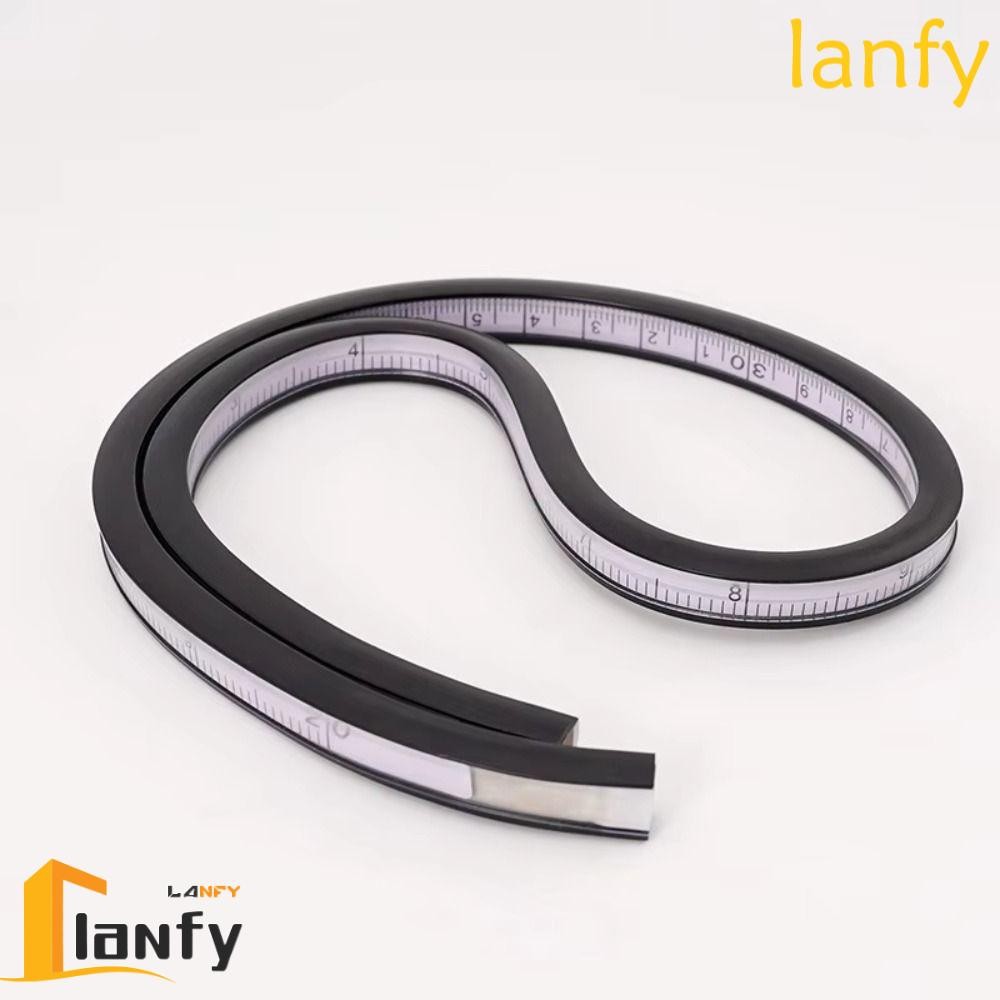 LANFY Snake Ruler, Flexible Soft Curve Ruler, Convenient Bendable ...