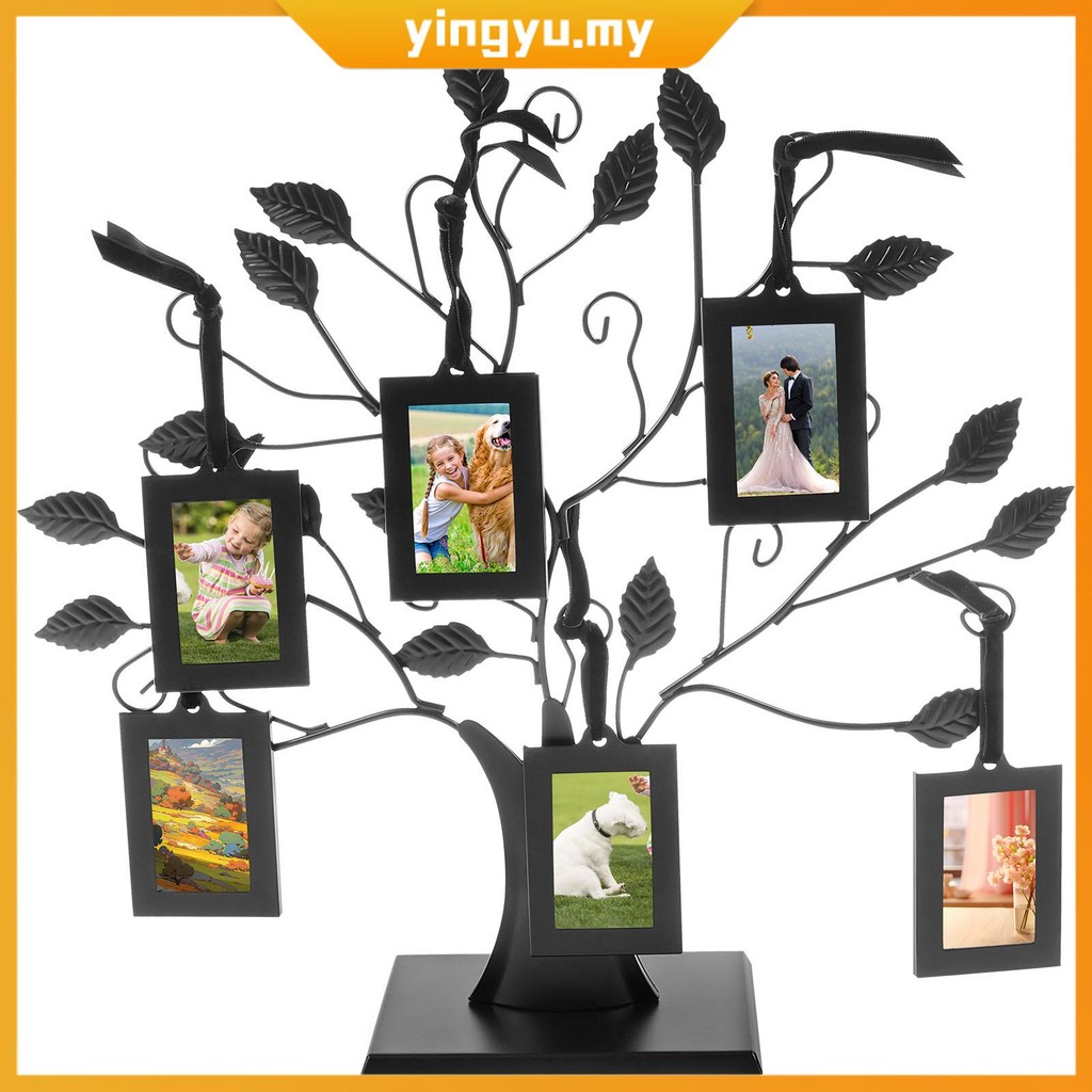 Family Tree Picture Frame Wall Decor Iron Family Tree Picture Frame ...