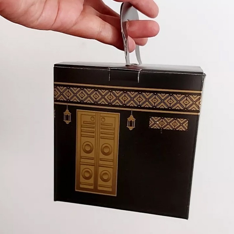 Kaaba Shaped Cardboard for Umrah/Hajj - Box | Shopee Malaysia