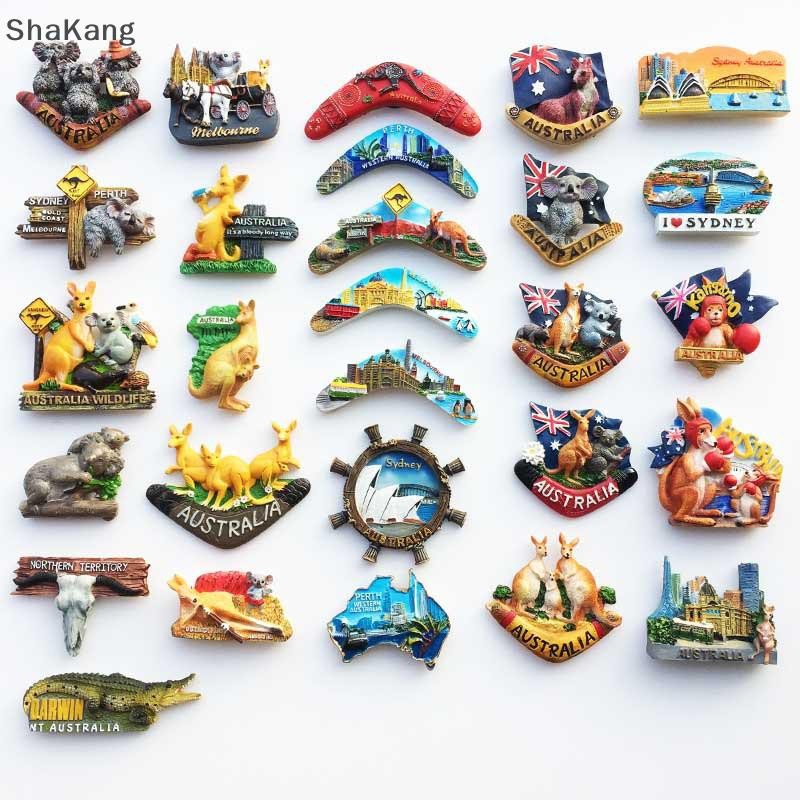 SKMY Australia 3D Fridge Magnets Tourism Souvenir Refrigerator Magnets ...