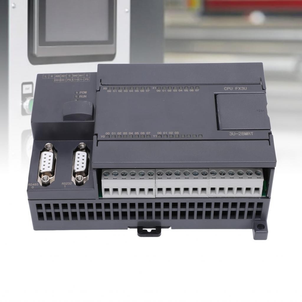 Ffggg 24V PLC Controller Programmable Logic Module 16 Input 12 Output 2 Channel 60K High Speed ...