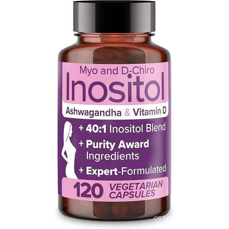 Intimate Rose Myo-Inositol & D-Chiro Inositol Supplement - 40:1 Blend ...
