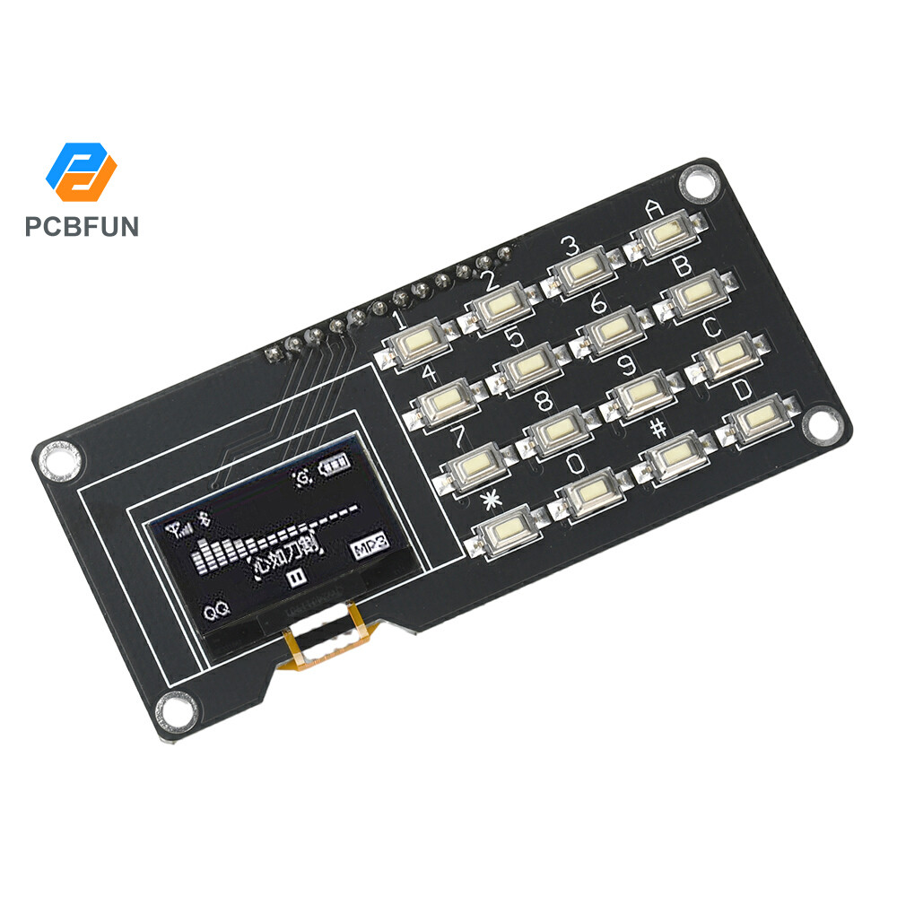 Pcbfun 0.96/1.3-inch OLED Display IIC White SH1106 SSD1306 SSD1315 with ...