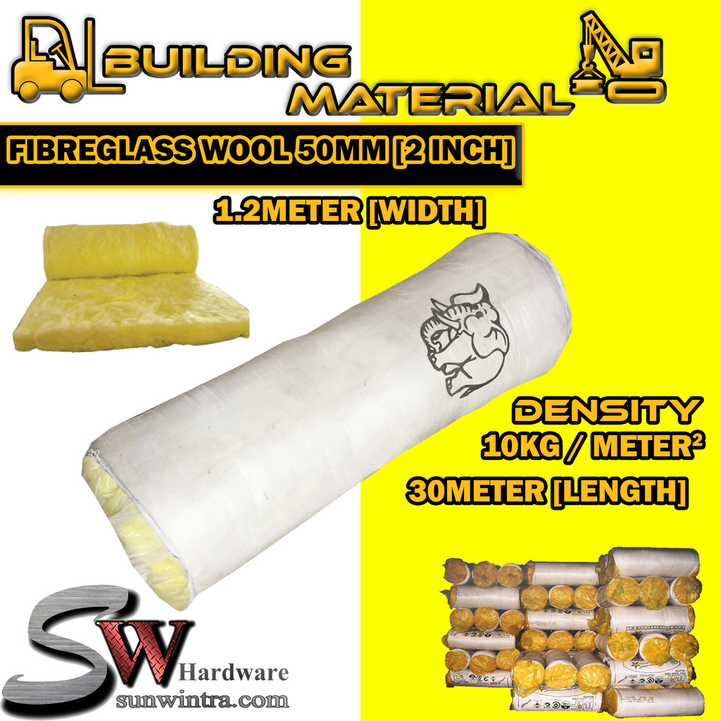 [FREE SHIPPING] SW Hardware High Quality FIbreglass Wool Insulation 1 ...
