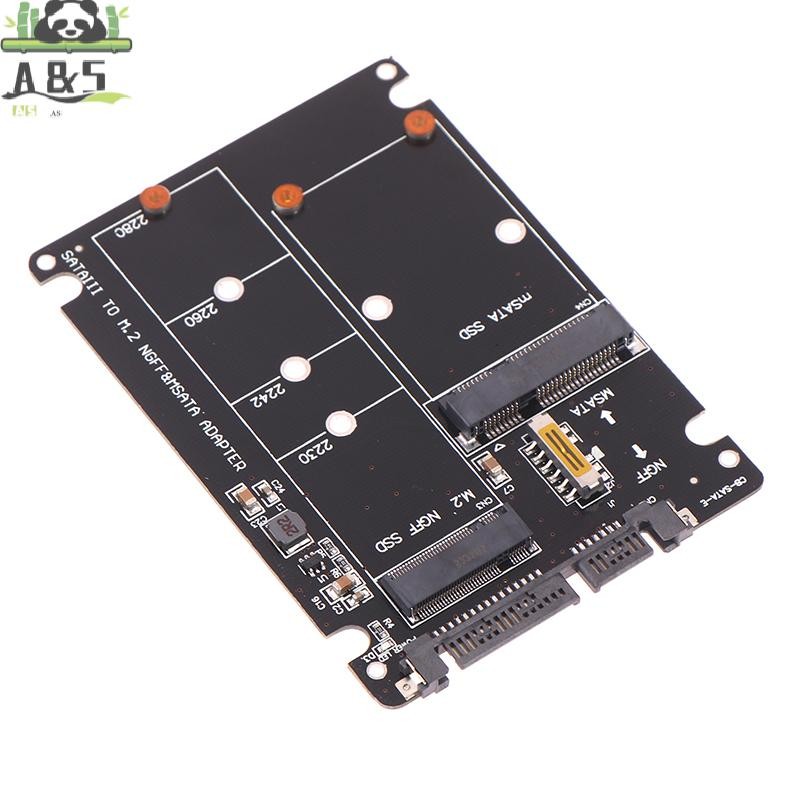 [A&S May] SATA 60Gbps To M2 NGFF SATA SSD MSATA SSD Adapter MSATA To ...