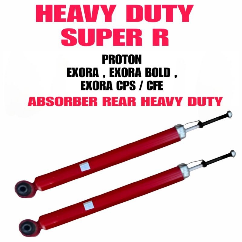 PROTON EXORA , EXORA BOLD , EXORA CPS / CFE GAB SUPER R HEAVY DUTY ABSORBER REAR SUSPENSION ...